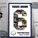 Sport Number Photo Collage, Baseball Number Collage, Senior Night ...