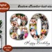 80 Birthday Photo Collage, Gift Birthday Collage, Grandmama Gift ...