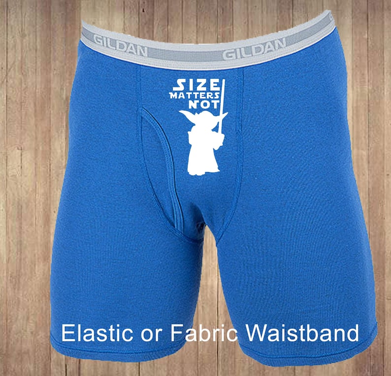 Star Wars Yoda Naughty T Yoda Size Matters Not Boxers T For Him Star Wars Boxer Brief