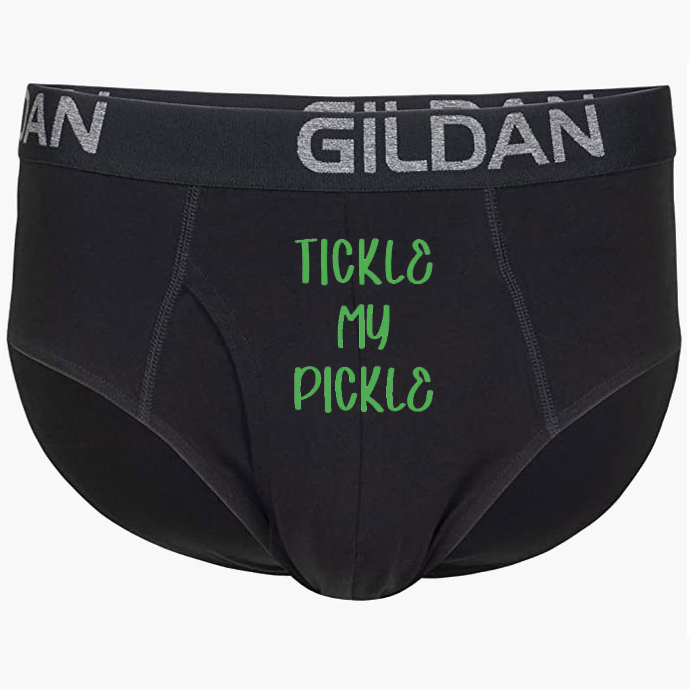 Tickle My Pickle Boxer Briefs or Vintage Briefs, Naughty Gift for ...