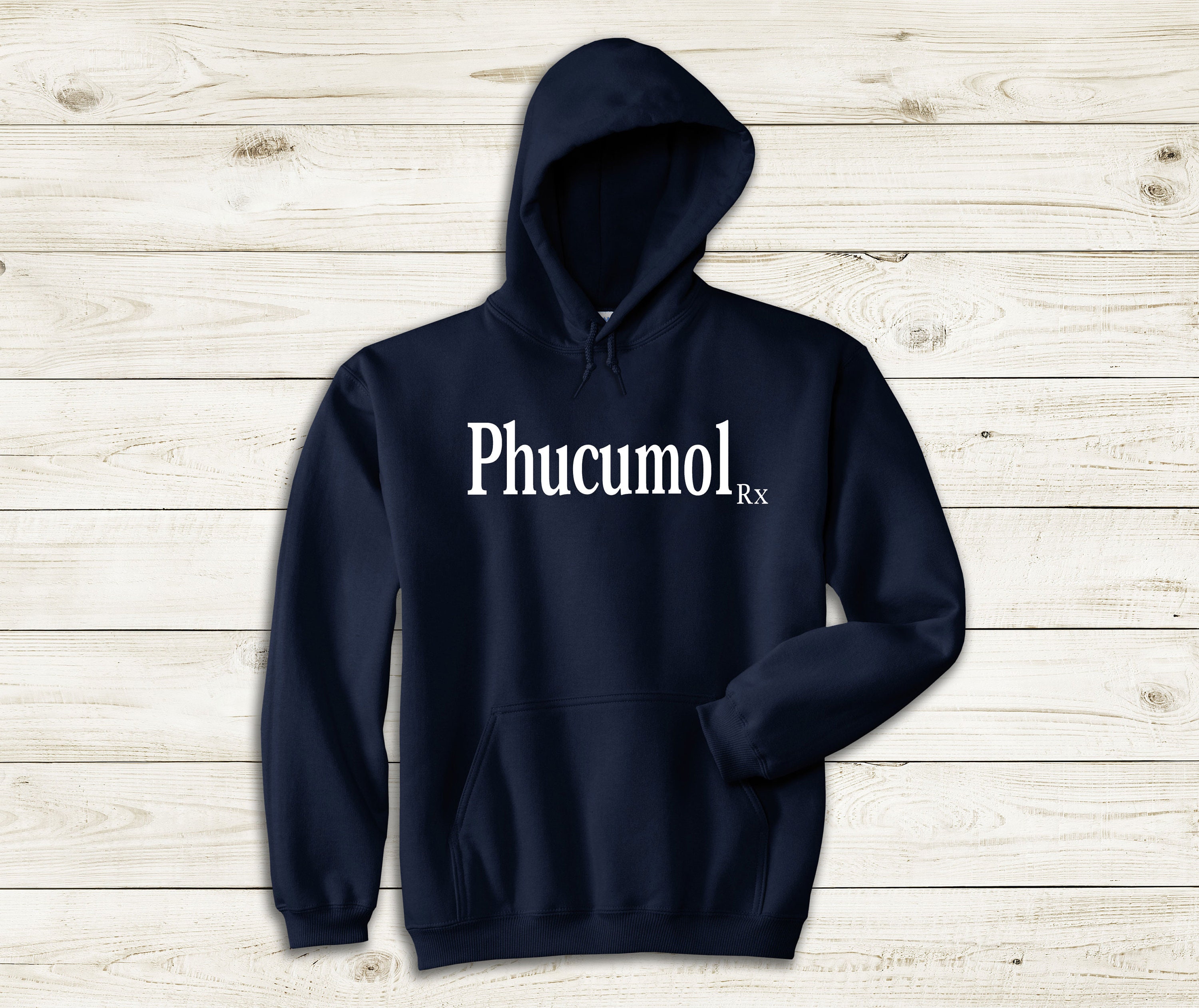 Offensive funny hoodie with words Phucumol funny sweatshirt | Etsy