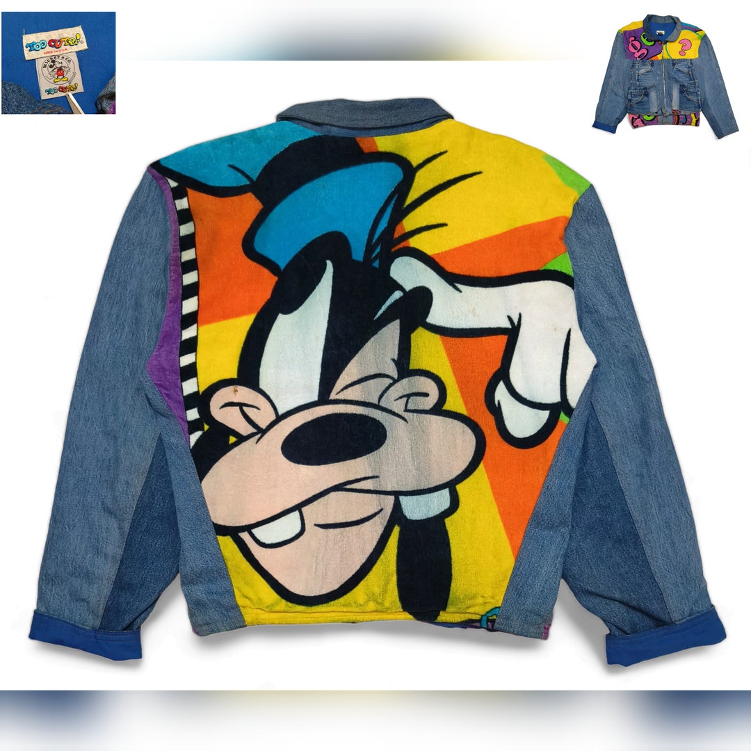Vintage 90s Goofy TOO CUTE guetta Bros X Mickey & Co X - Etsy
