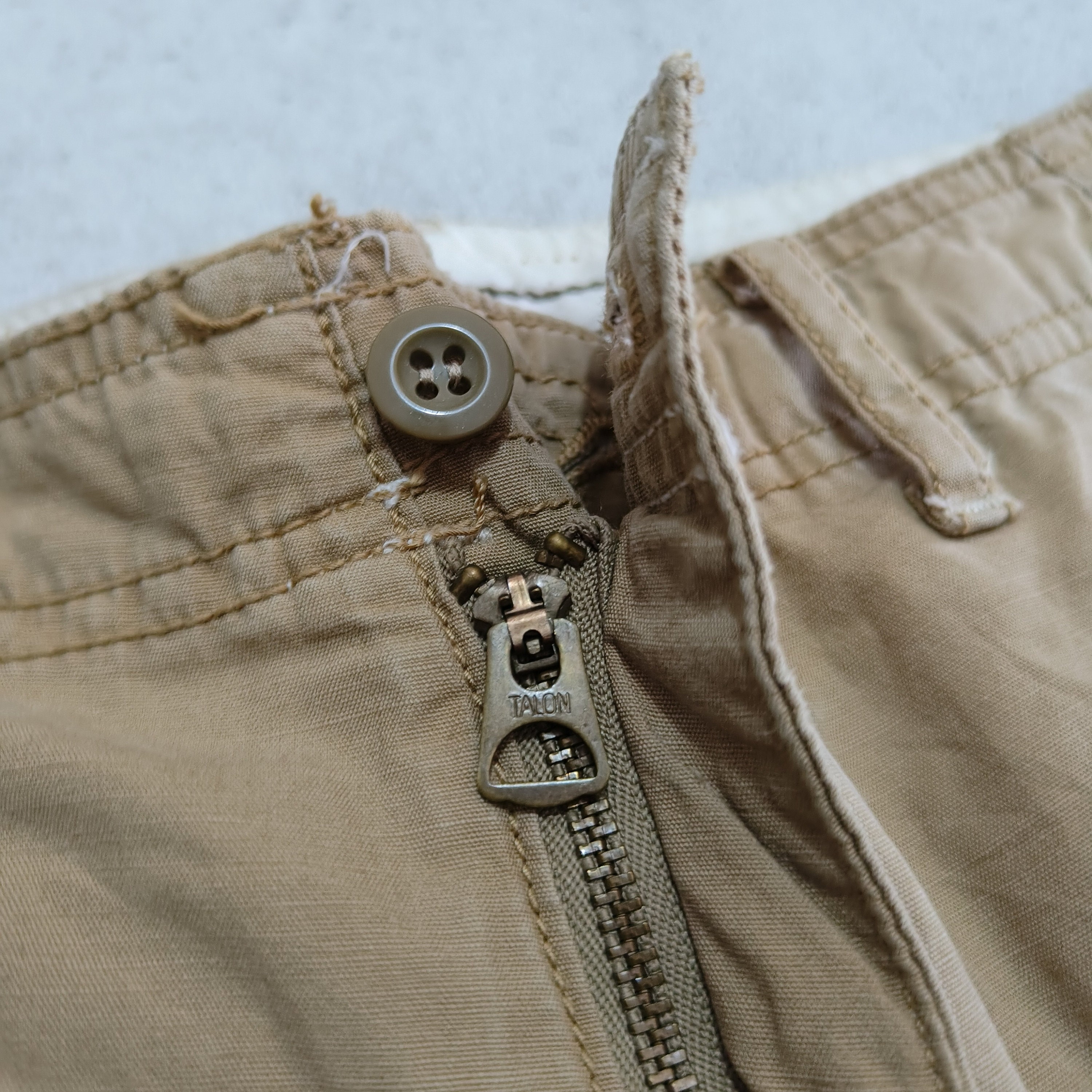 Vintage Polo Ralph Lauren PRL Men's Military Cargo Shorts Talon Zipper ...