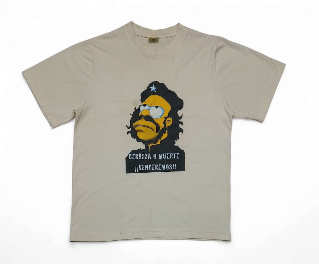 Che homero Guevara Quelle's imagen Cream Tee Shirt / Homer Simpson ...