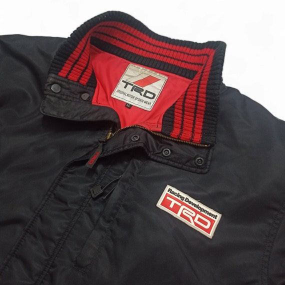 Vintage Toyota TRD Old Retro Lable Racing Thick Jacke… - Gem