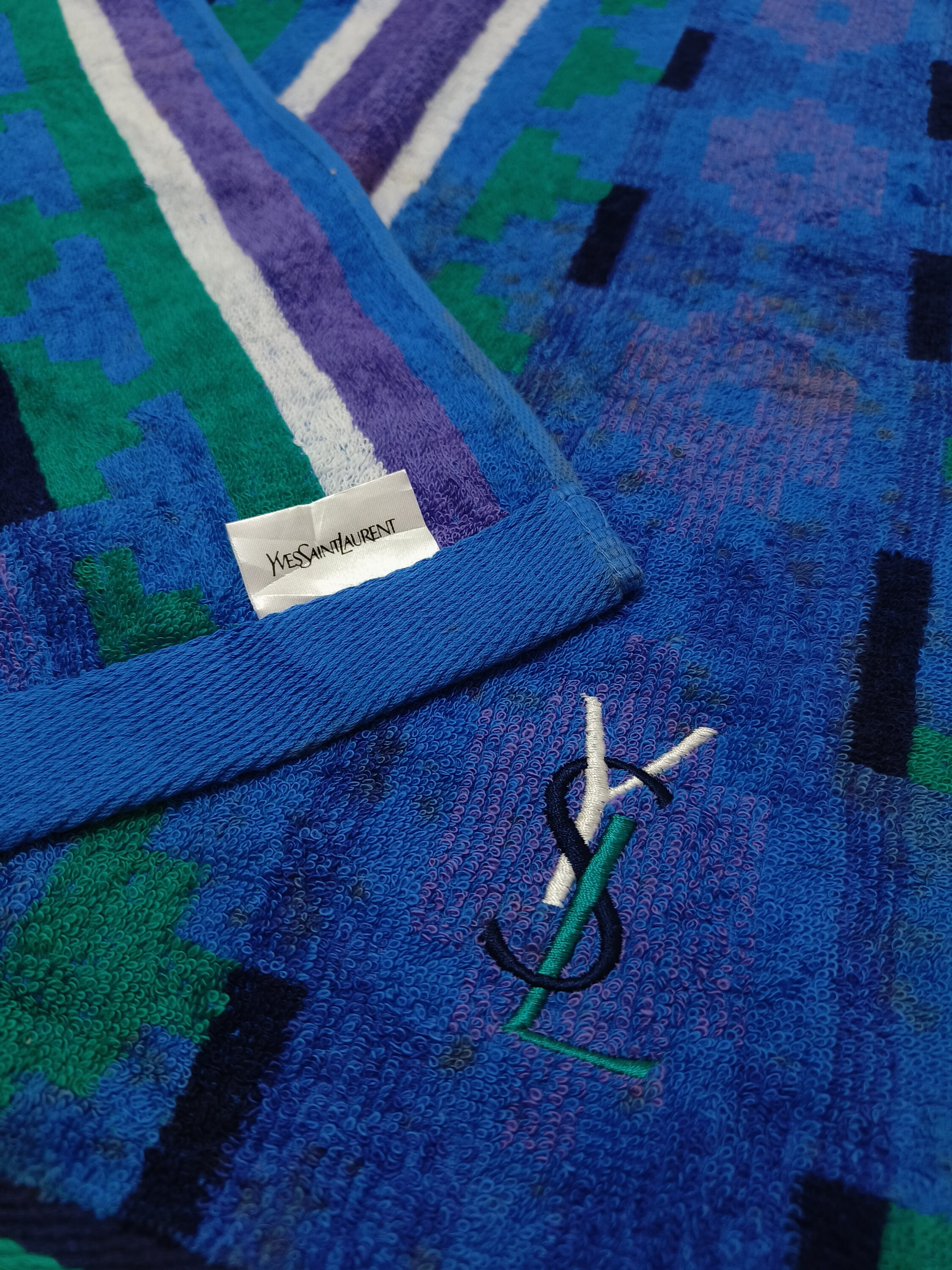 Vintage YSL Yves Saint Laurent Towel (120cmx60cm) - Etsy