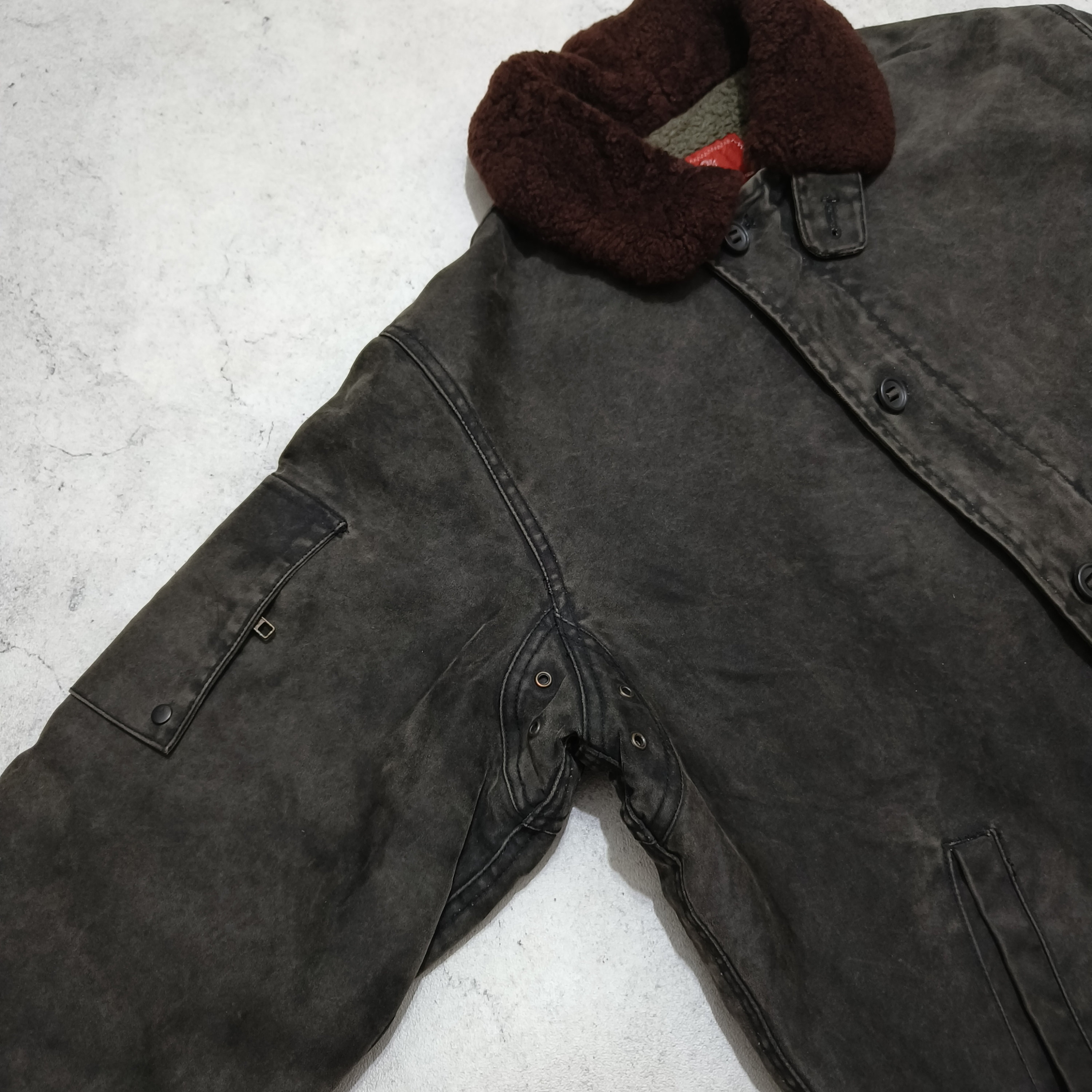 Vintage Avirex Officer's Uniform Military USAAF Distressed Flight ...