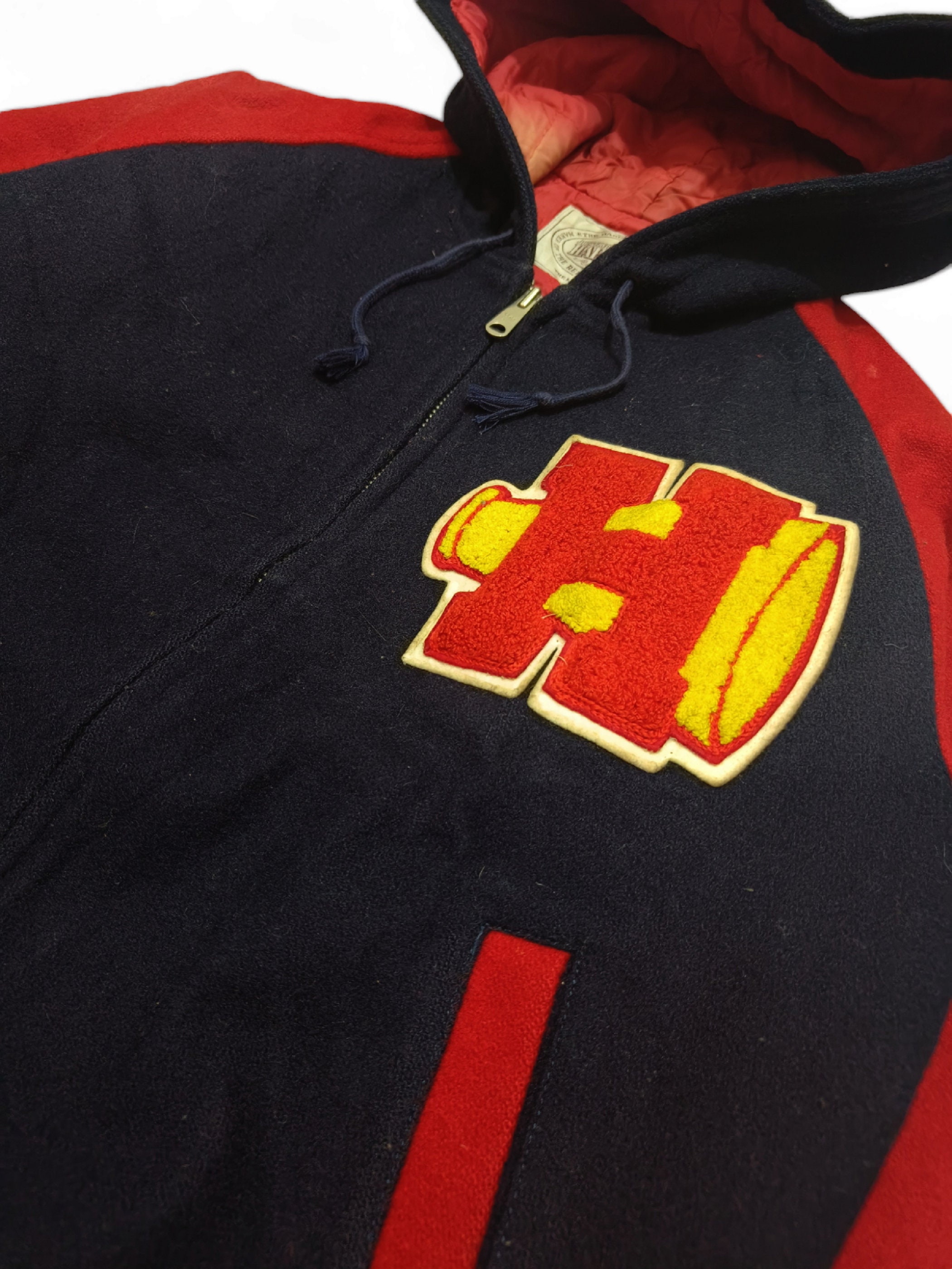 Vintage 80s Harvard University the Harvard Company Wool Varsity ...