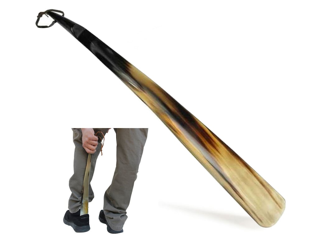 Shoe Horn Made With Real Horn Handmade. Home or Travel Use. Shoehorn ...