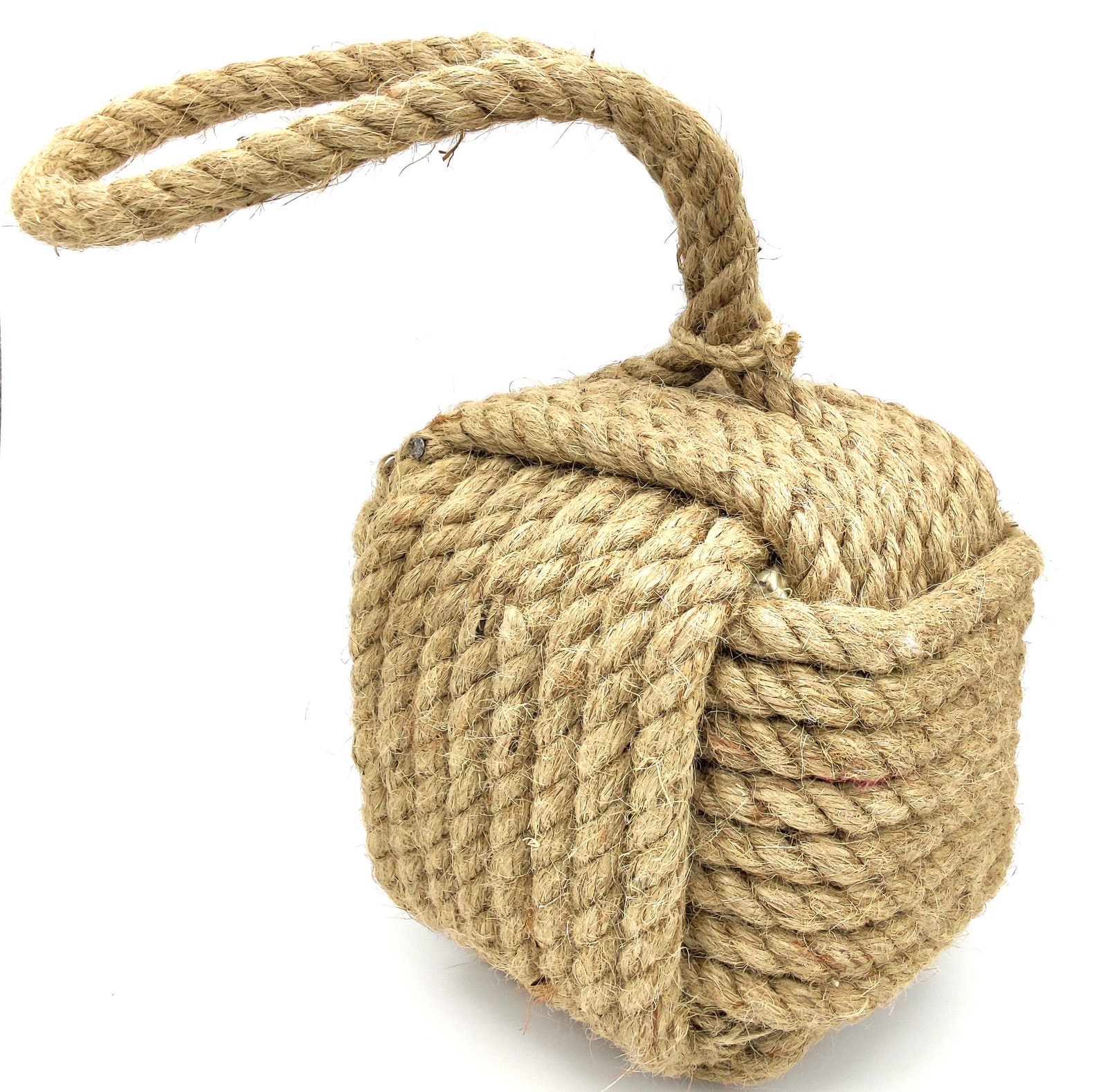 Marseille Monkey Knot Jute Rope Door Stopper 4 Lbs - Etsy