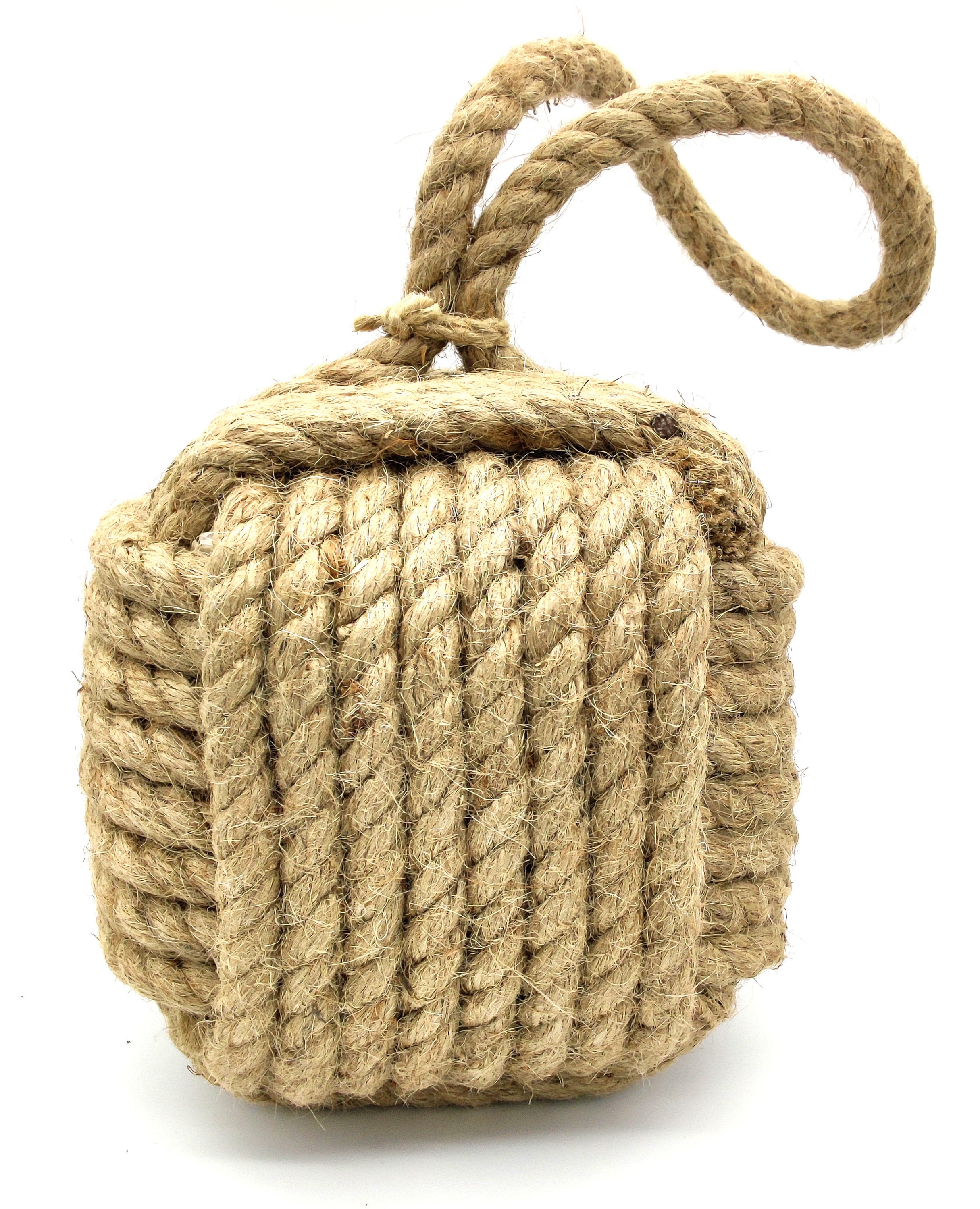 Marseille Monkey Knot Jute Rope Door Stopper 4 Lbs - Etsy