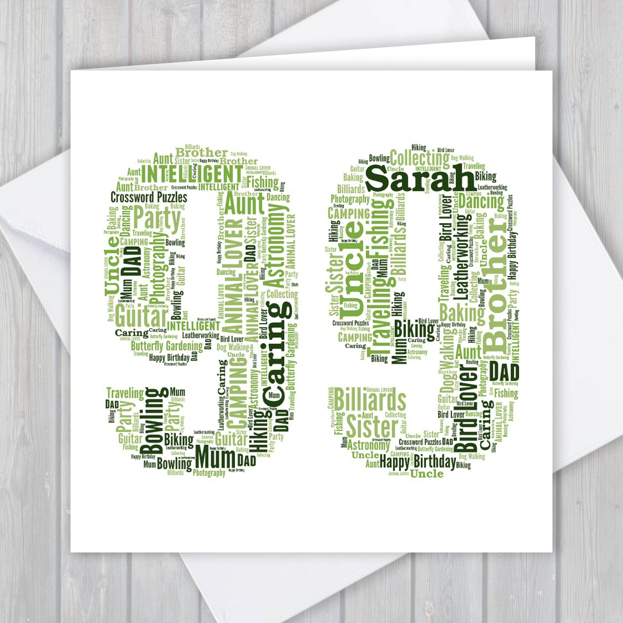 Personalised 99th Birthday Greeting Card Unique Anniversary - Etsy UK