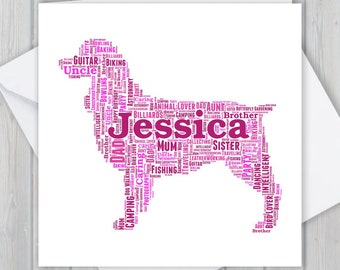 Cocker Spaniel Thank You Card - Etsy