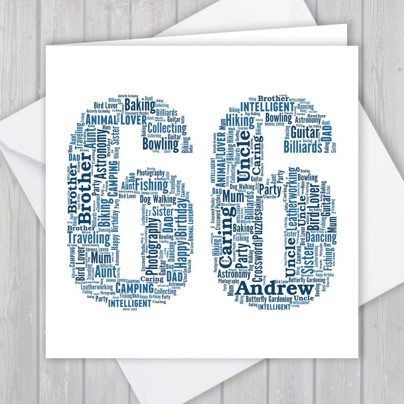 66th Birthday - Etsy
