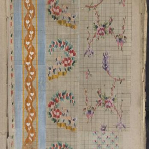 Antique Needlework Designs - Etsy