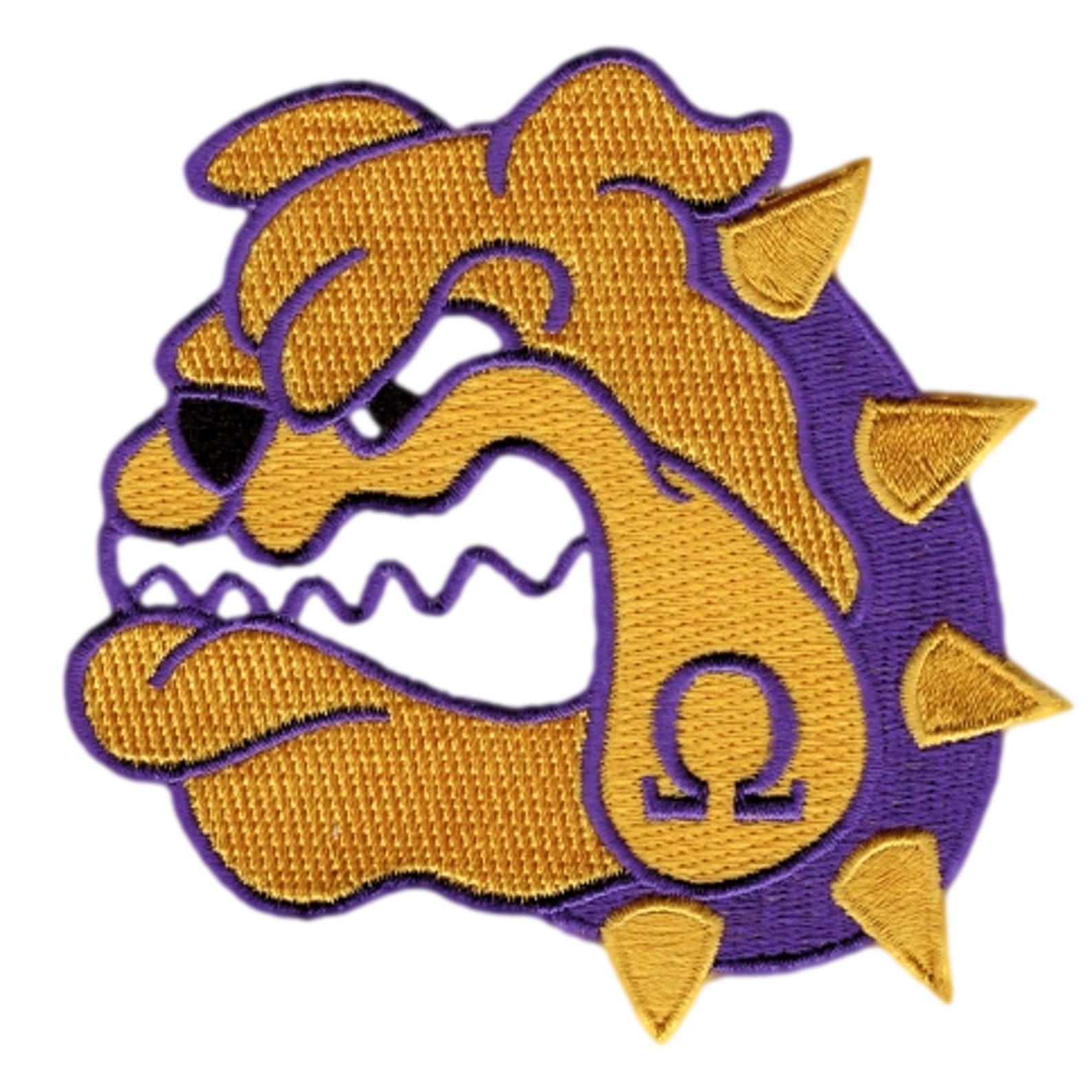 OMEGA PSI PHI dog 3x2 fraternity vinyl sticker | Etsy