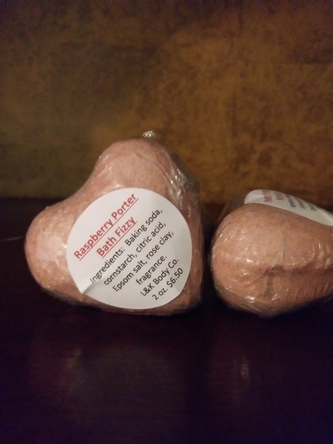 Raspberry Porter Clay Bath Fizzy - Etsy