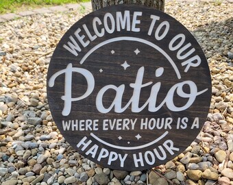 Patio Sign - Etsy