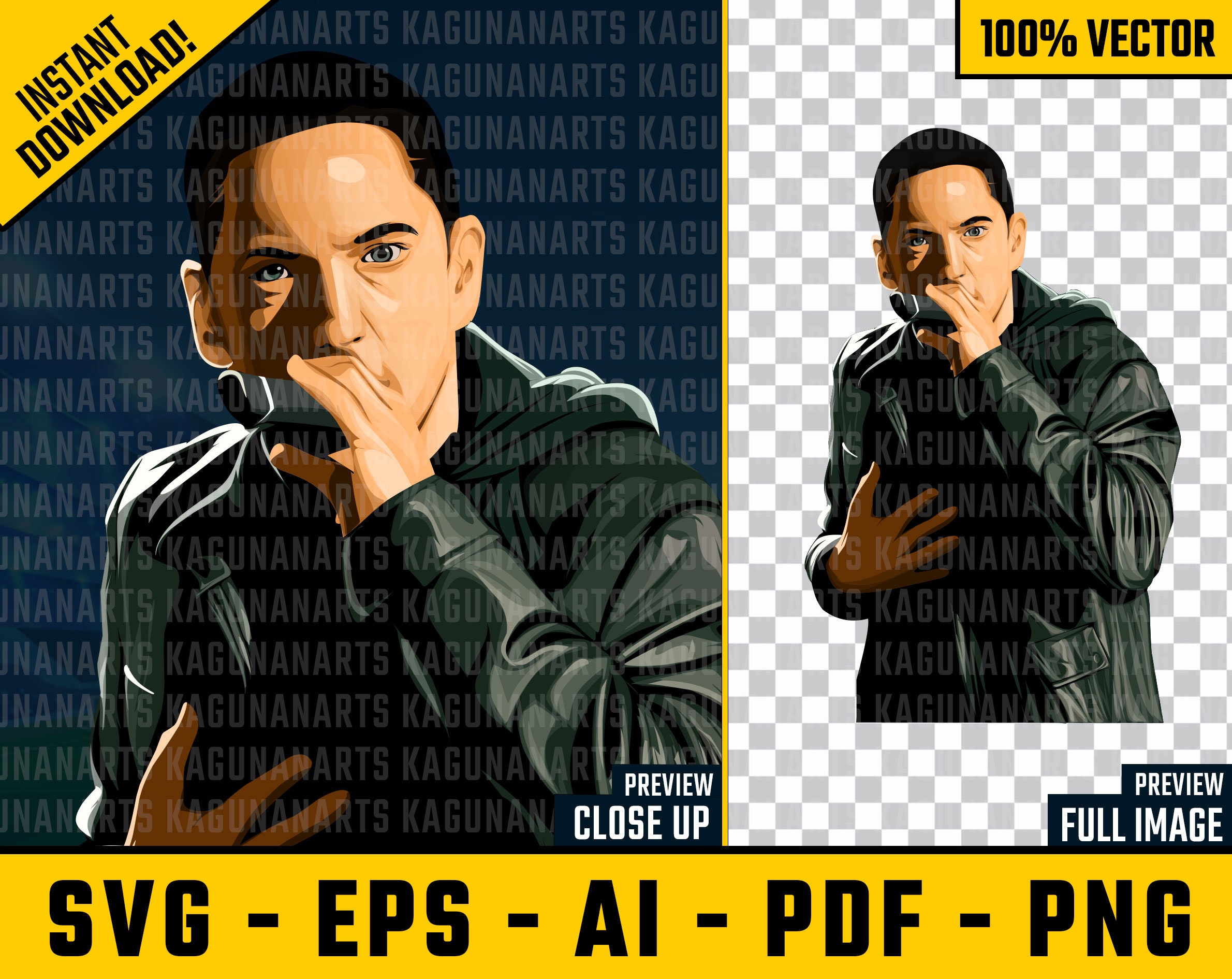 Eminem Rap God Poster