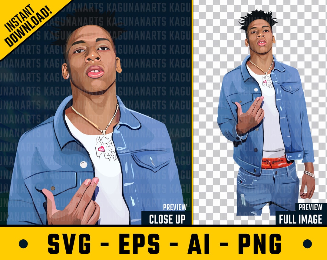 NLE Choppa SVG Bryson Lashun Potts PNG Choppa Eps Rapper - Etsy België