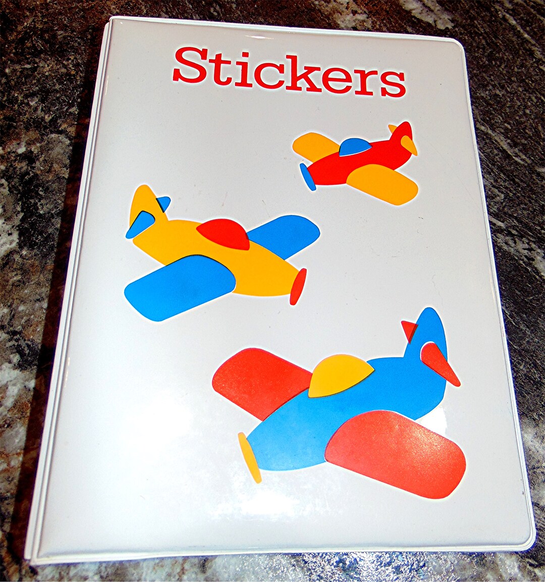 Small World Greetings, 1983 Puffy Sticker Book, Vintage From the 1980's ...