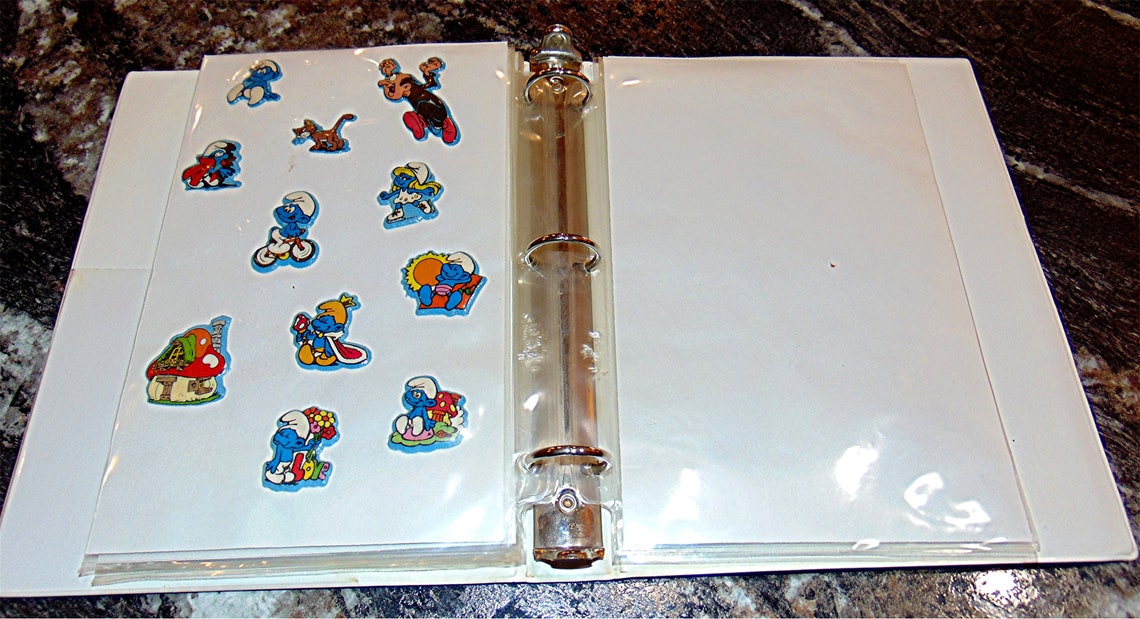 Hallmark 1984 Puffy Heart Sticker Book, Vintage From the 1980's - Etsy