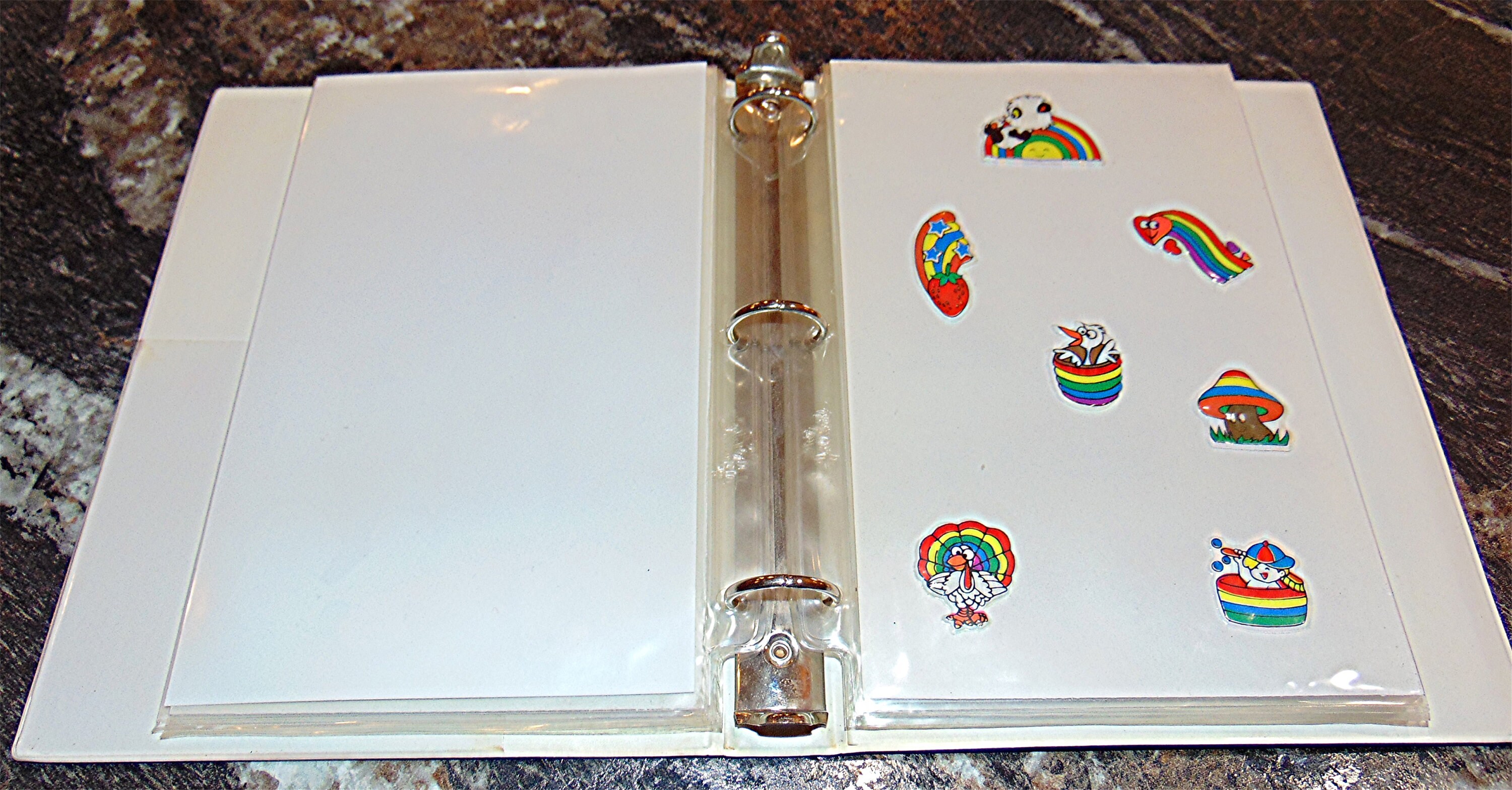 Hallmark 1984 Puffy Heart Sticker Book, Vintage From the 1980's - Etsy