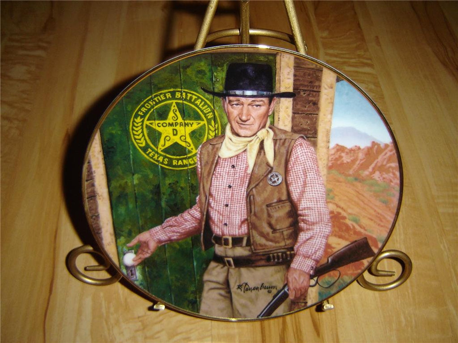 John Wayne Collection Plate, Long Arm of the Law, Robert Tanenbaum the ...