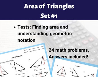 Area and Circumference of Circles Worksheet Set 1 (Download Now) - Etsy