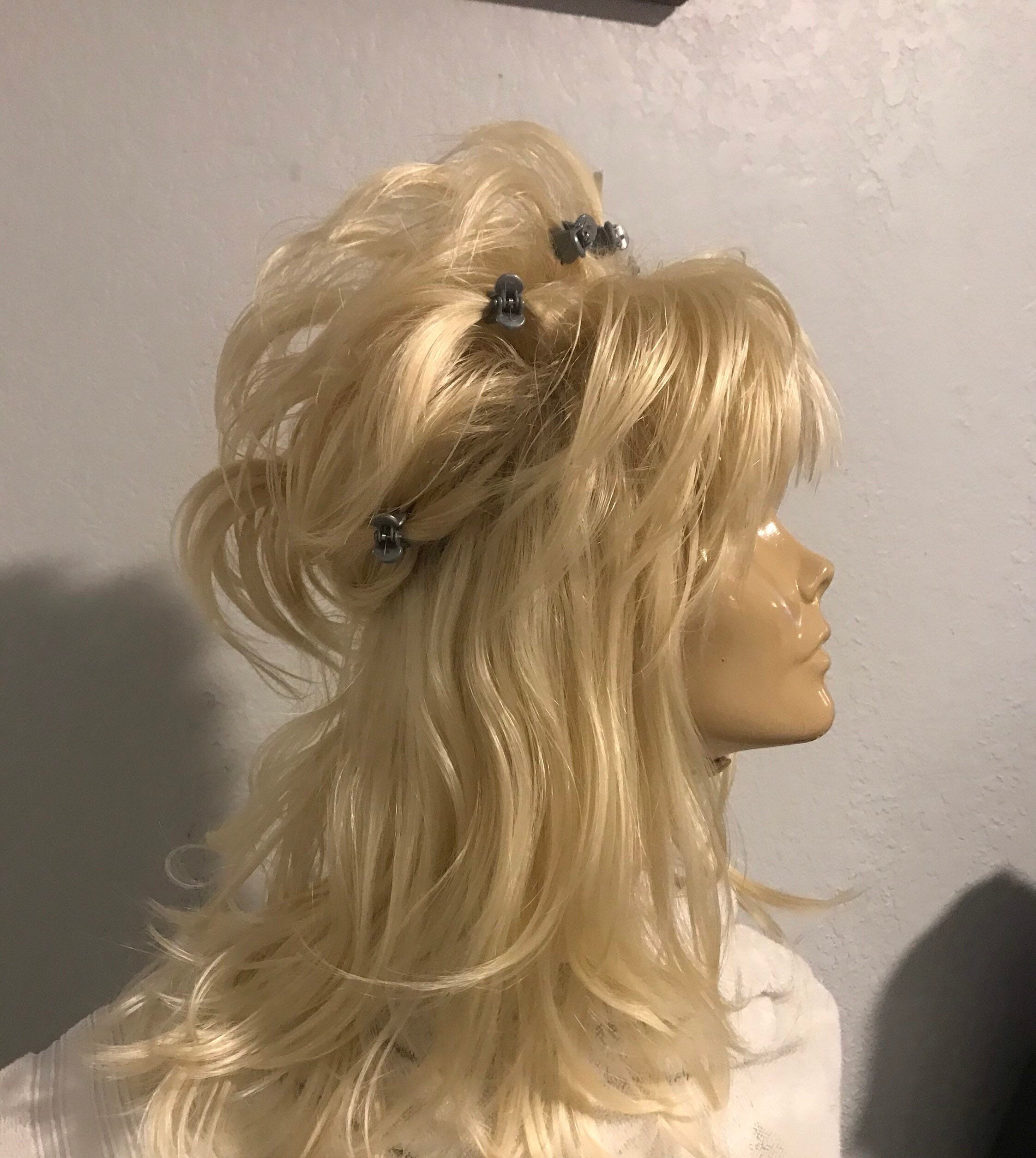 Custom Styled Dolly Parton Half Updo Wig - Etsy Australia