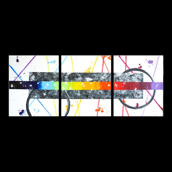 Tableau coloré - Etsy France