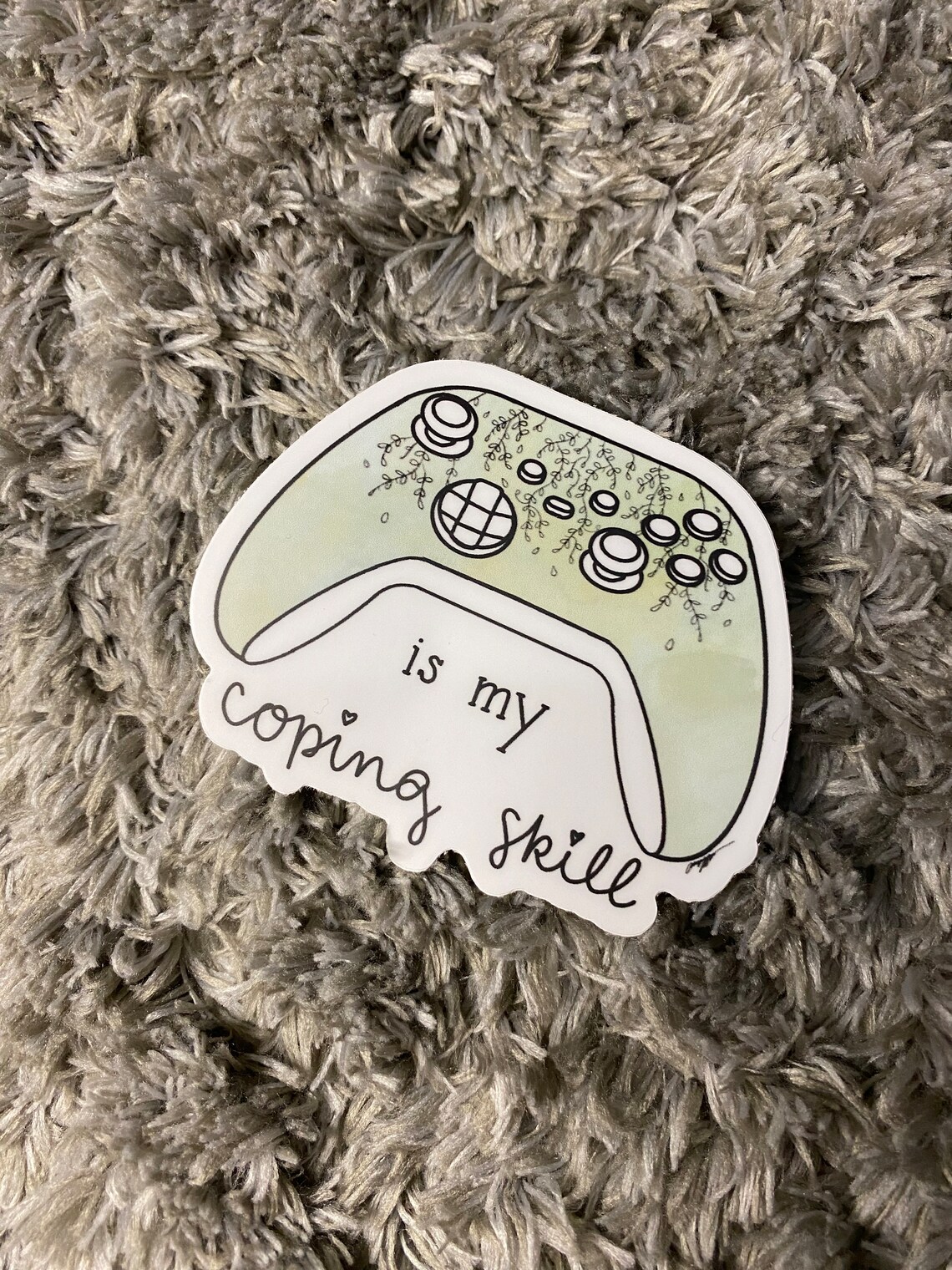 Gaming Coping Skill Sticker - Etsy