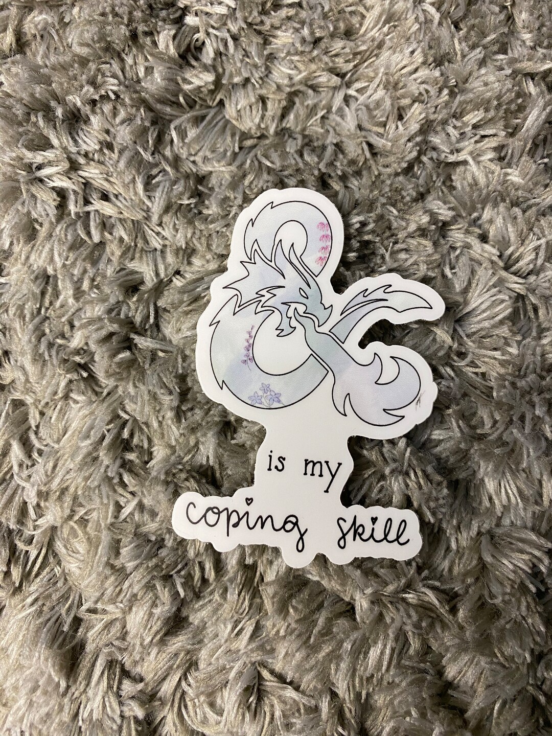 DND Coping Skill Sticker - Etsy