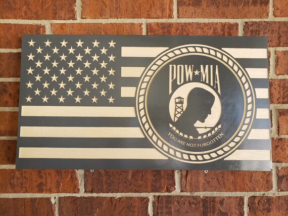 Rustic pow prisoner of War Flag - Etsy
