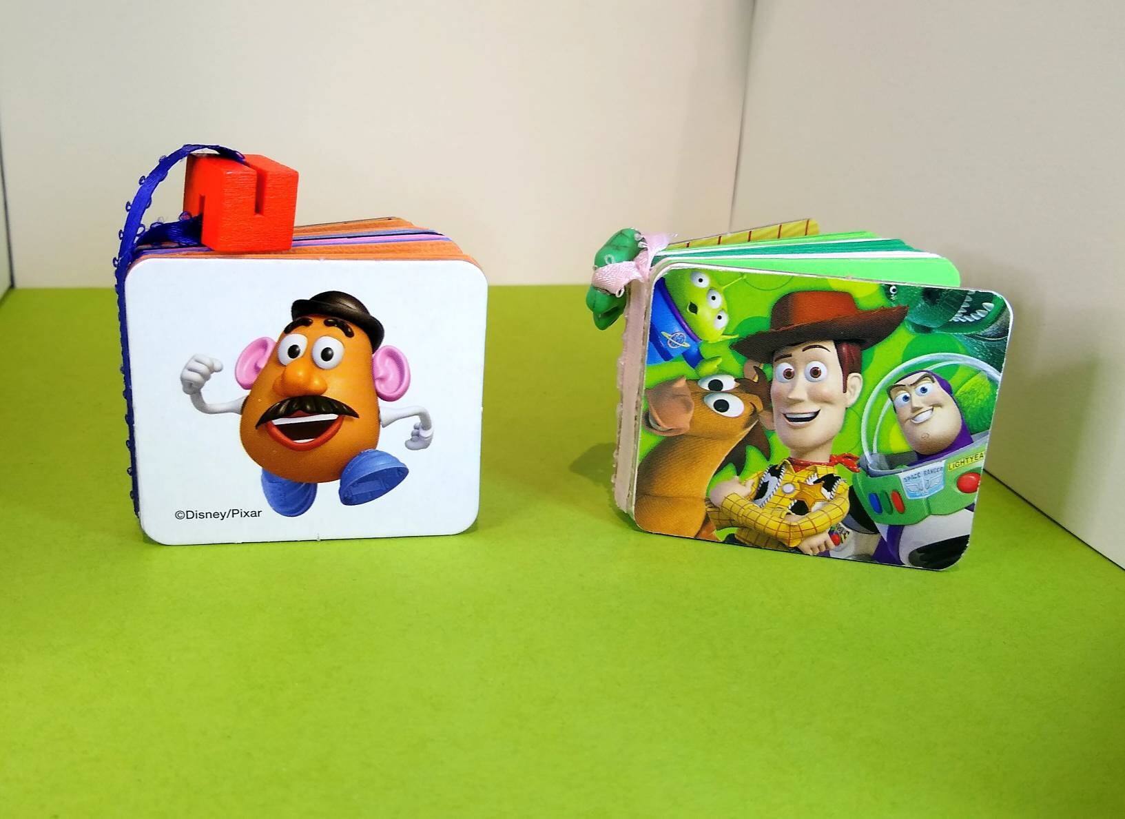 Toy Story Mini Books Set de 4 con Cubiertas de Tarjetas de | Etsy