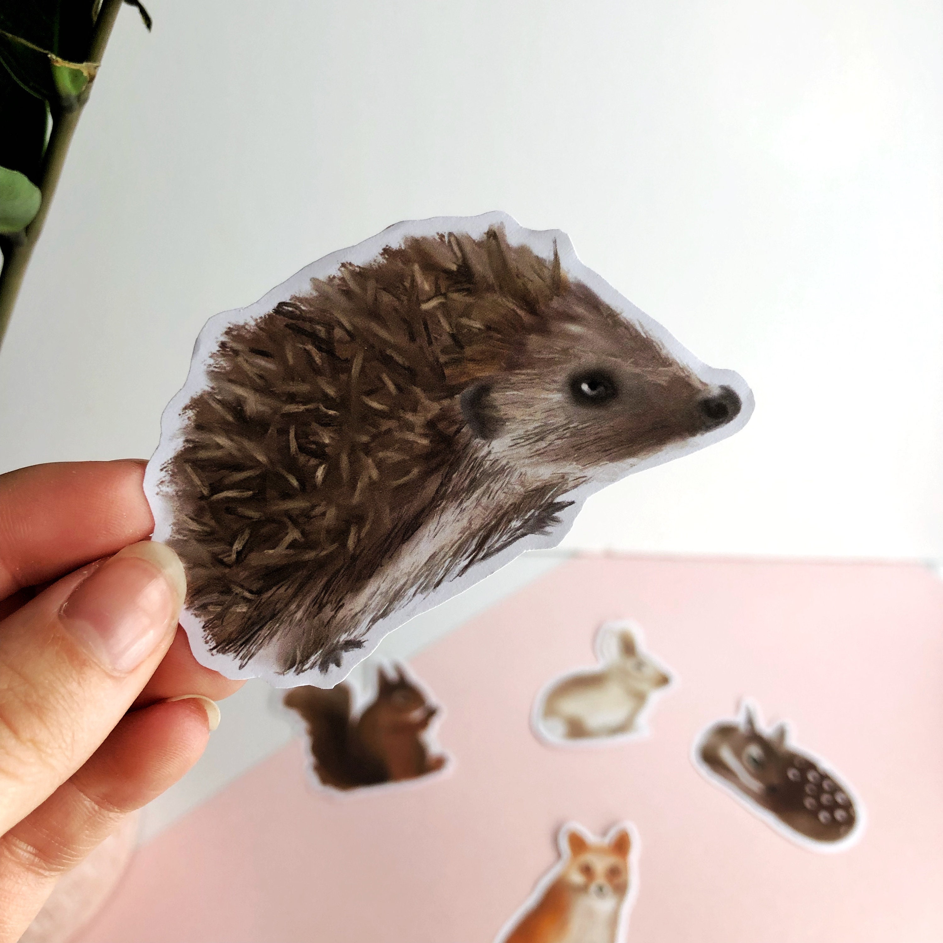 Woodland Animals Sticker Pack - Etsy