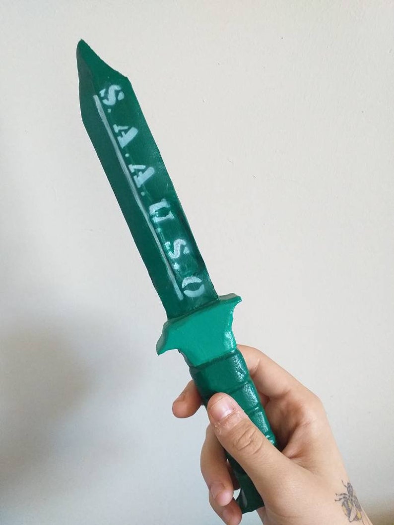 Assassination Classroom cosplay prop knife | Etsy