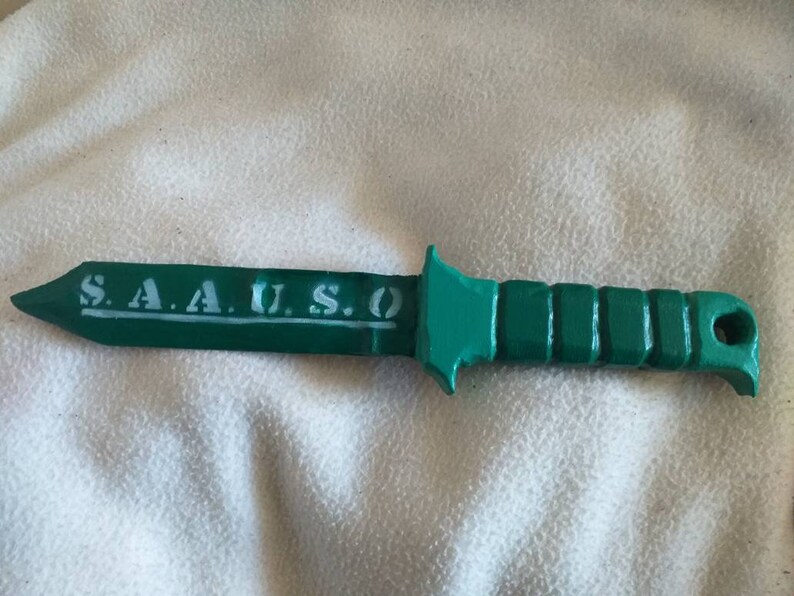 Assassination Classroom cosplay prop knife | Etsy