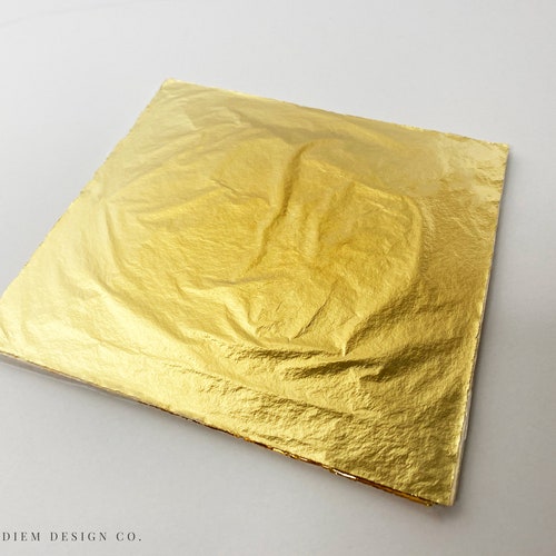100 Gold Leaf Flake Composition Gilding Leaf Sheets in - Etsy