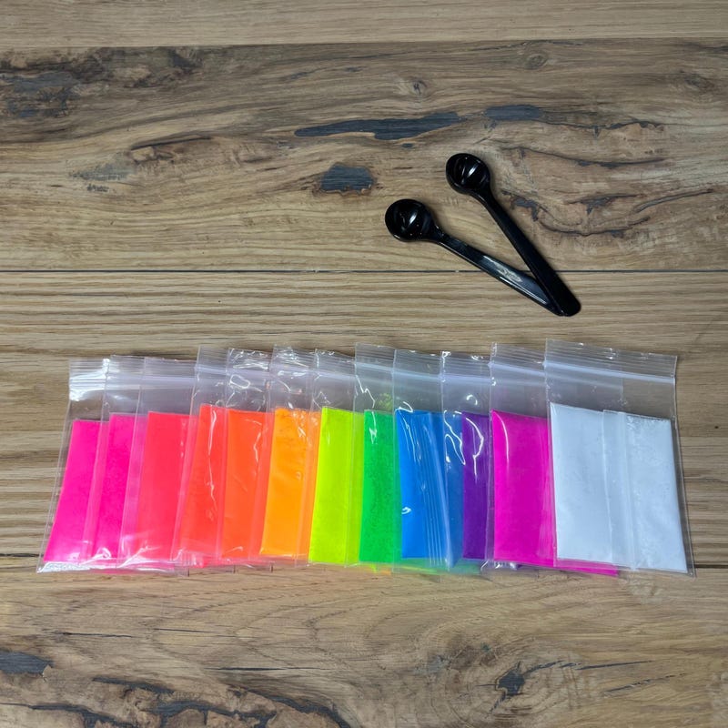 Neon Resin Mica Powder - Etsy