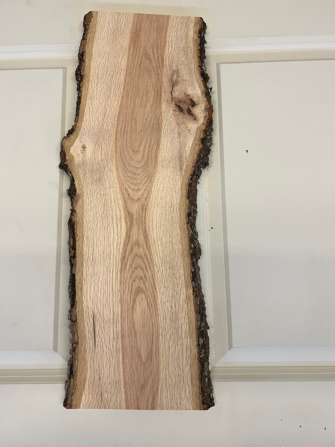 Red Oak Live Edge Slab: Kiln Dried Lumber, DIY Woodworking, Project ...