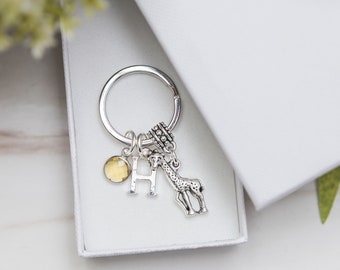 Giraffe Keychain | Etsy