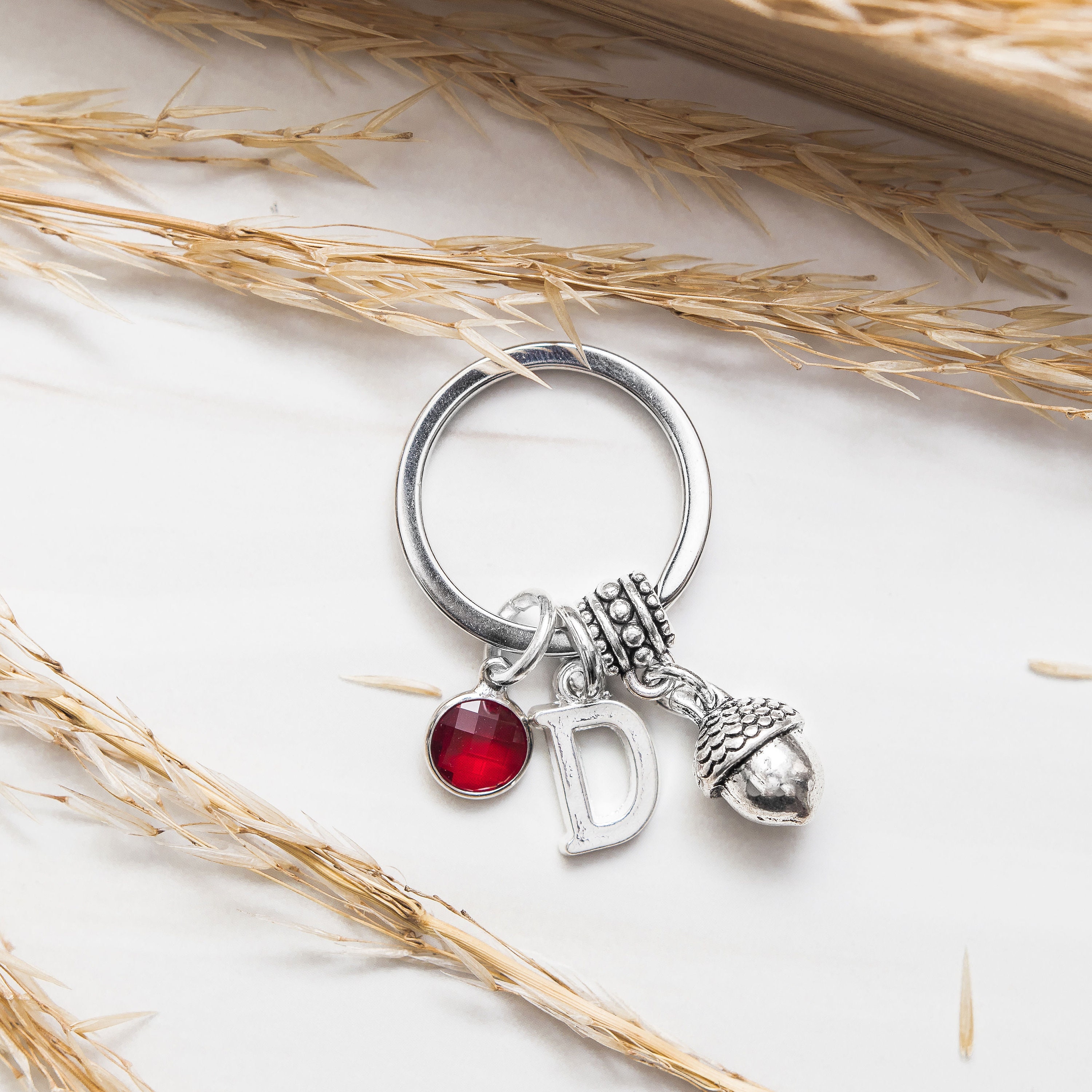 Acorn Keyring Personalised Gifts Woodland Nature Keychain - Etsy UK