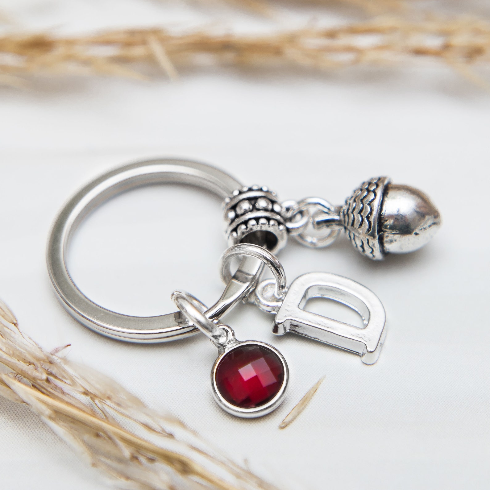 Acorn Keyring Personalised Gifts Woodland Nature Keychain - Etsy UK