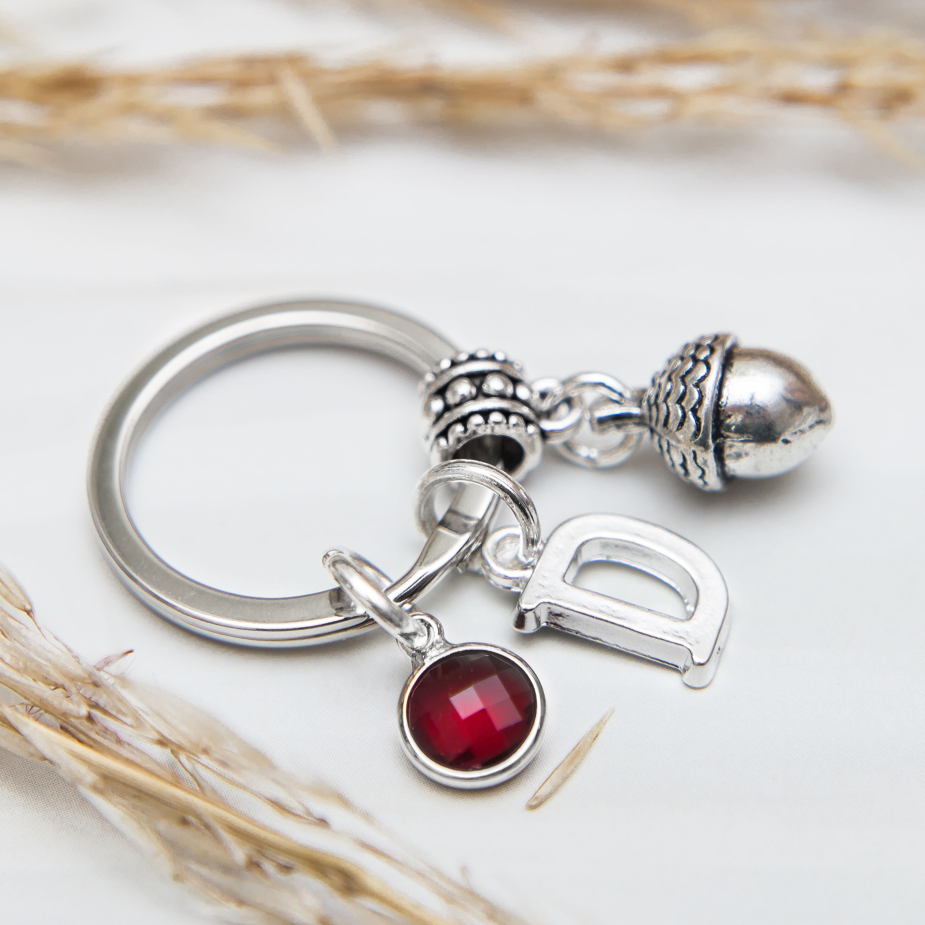 Acorn Keyring Personalised Gifts Woodland Nature Keychain - Etsy UK