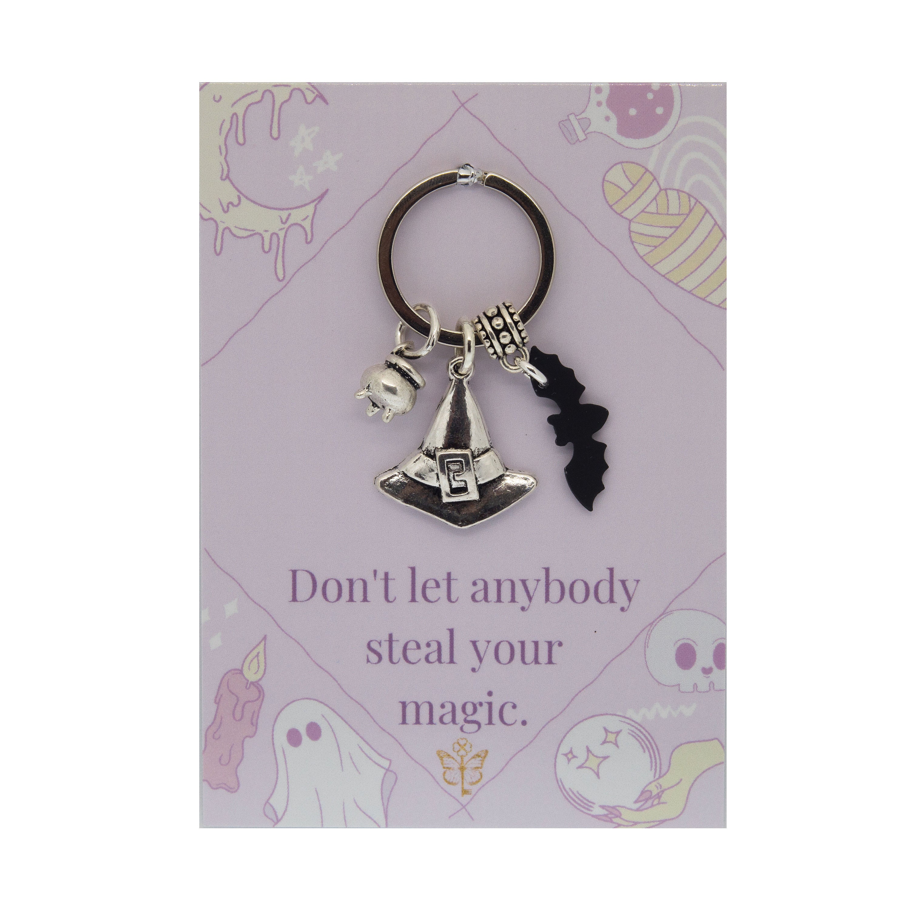 Witch Keyring Don't Let Anybody Steal Your Magic Witchy - Etsy UK