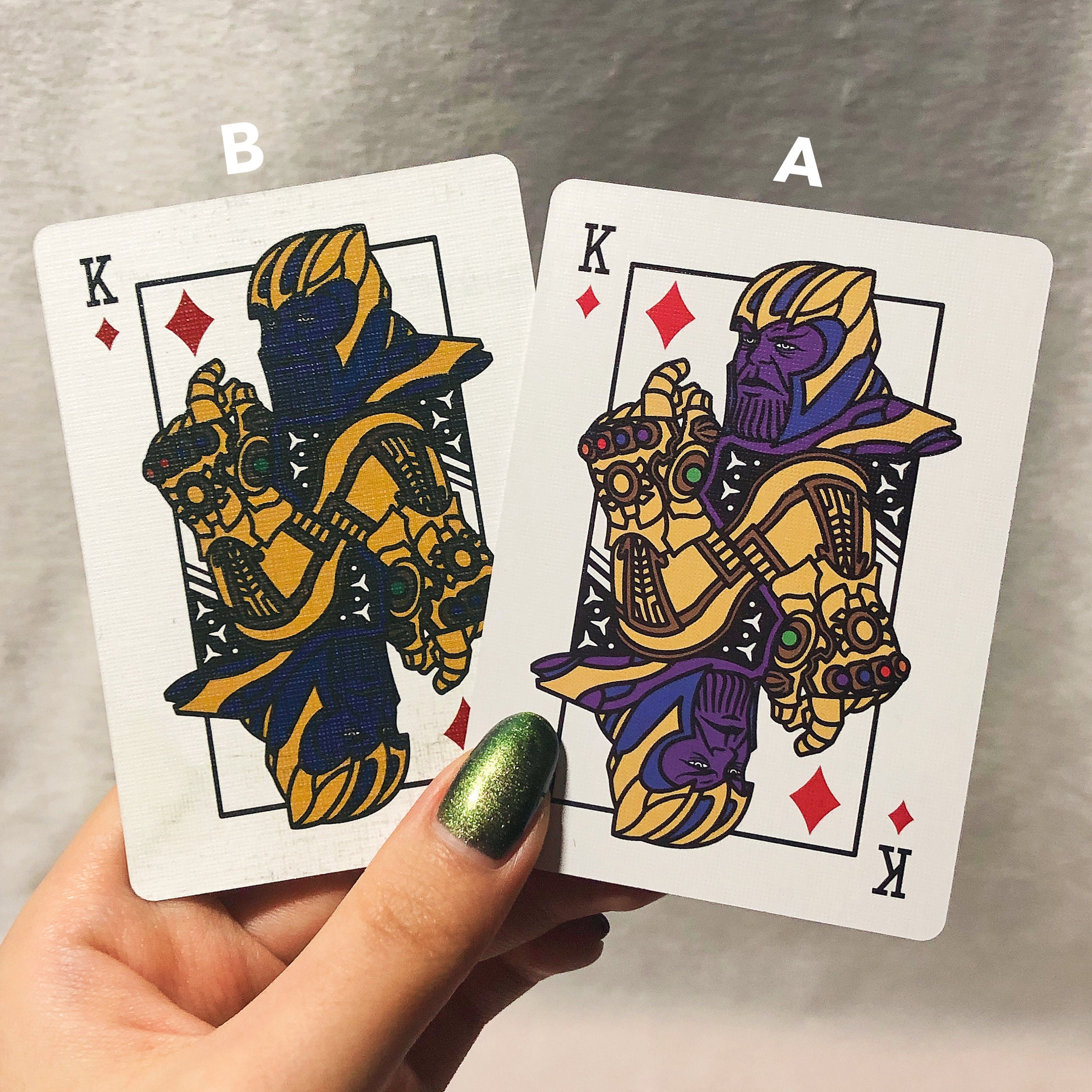 Avengers Playing Card - Etsy
