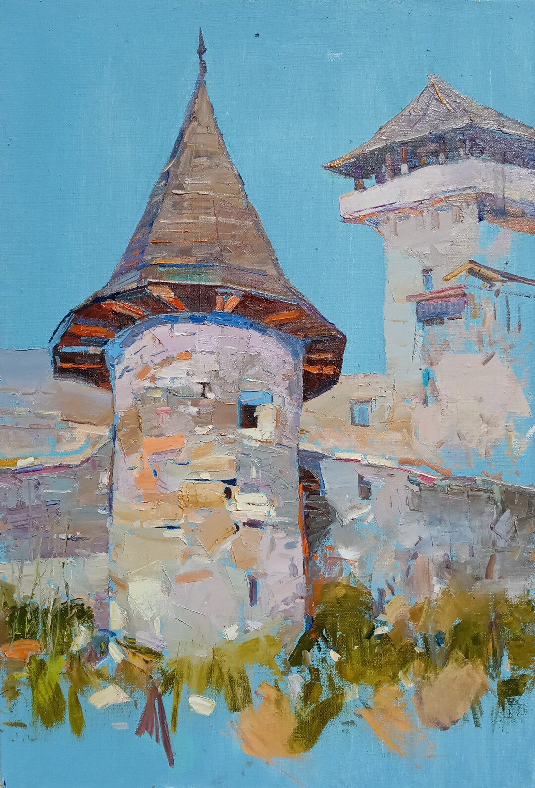 Ukraine Landscape Painting Original Oil Painting Oil on Canvas Fine Art ...