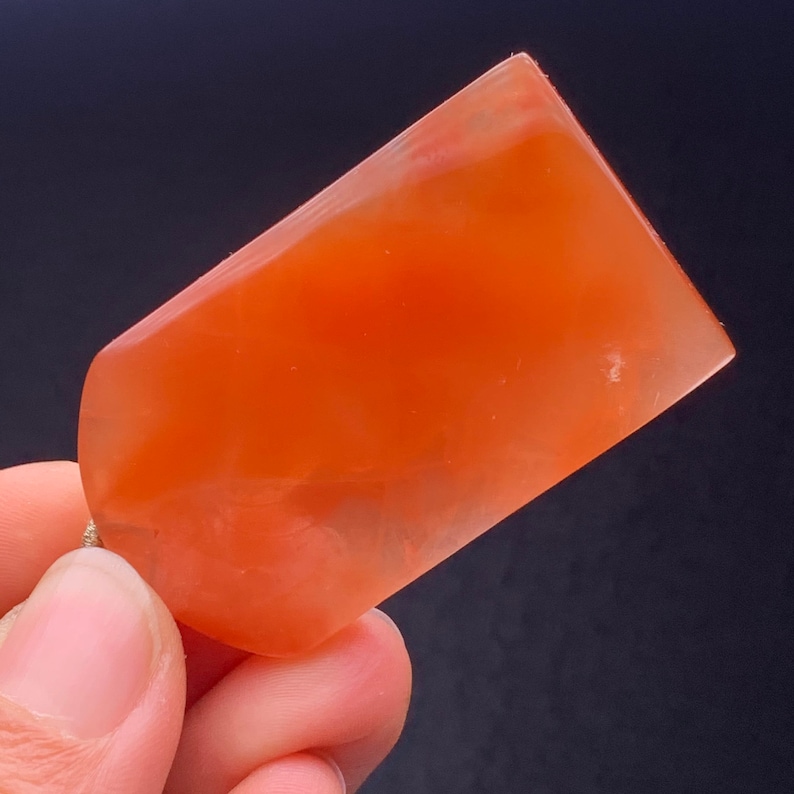 35.5gram Natural Red Amphibole Quartz Rutilated Quartz Chinese Guan Yin ...