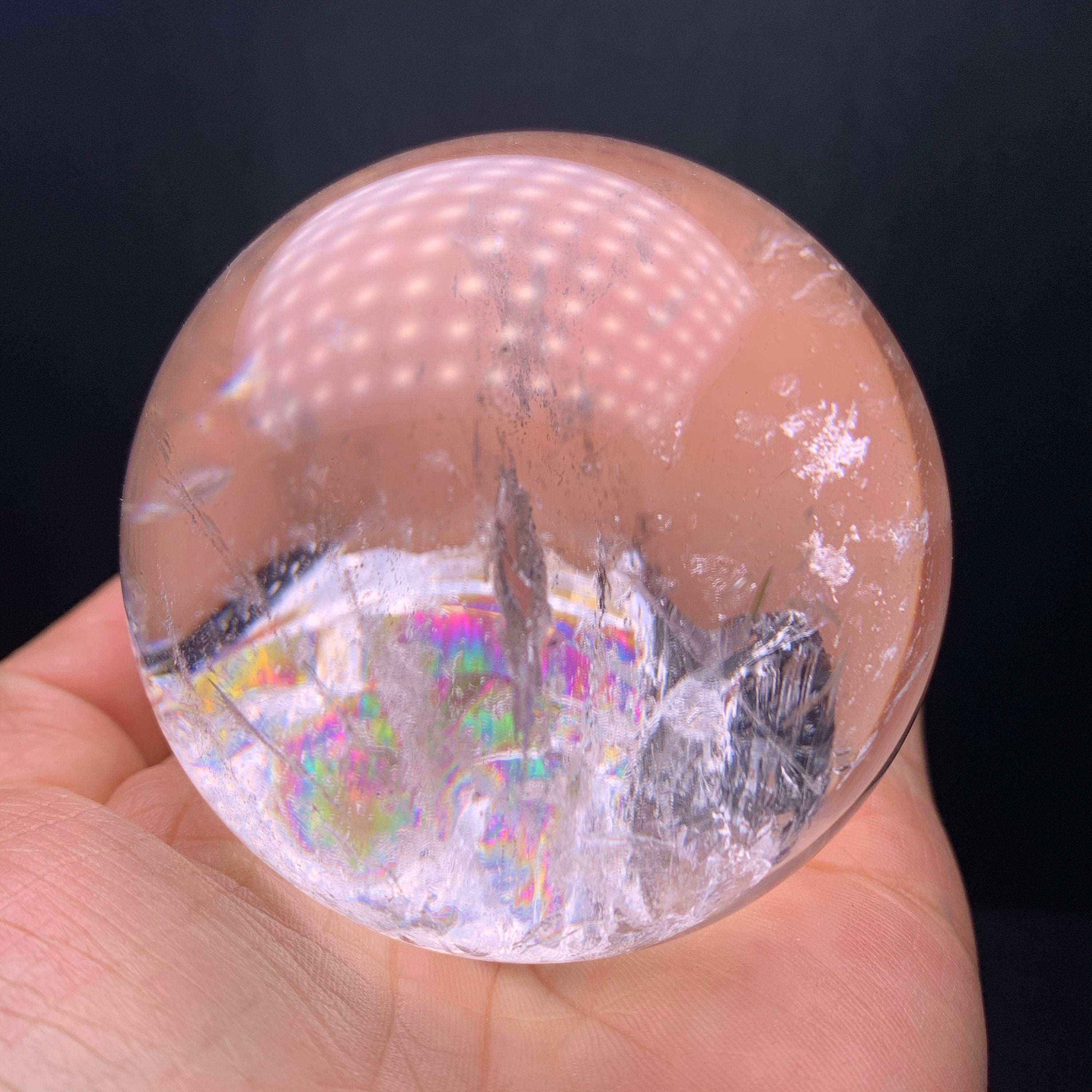 Rainbow !61mm Natural Clear Quartz Crystal Rainbow Quartz Rainbow !61mm Natural Clear Quartz Crystal Rainbow Quartz